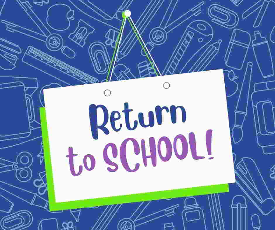 Return to school dates for students - UPDATE 17/01/22