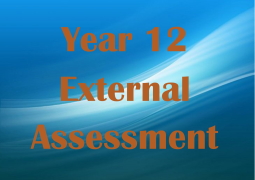 Year 12 External Assessment
